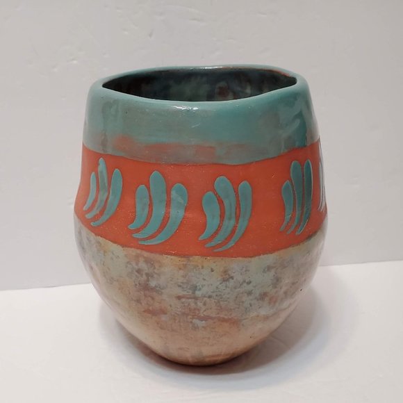 Hand Crafted | Accents | Studio Pottery North Carolina Redware Signed ...